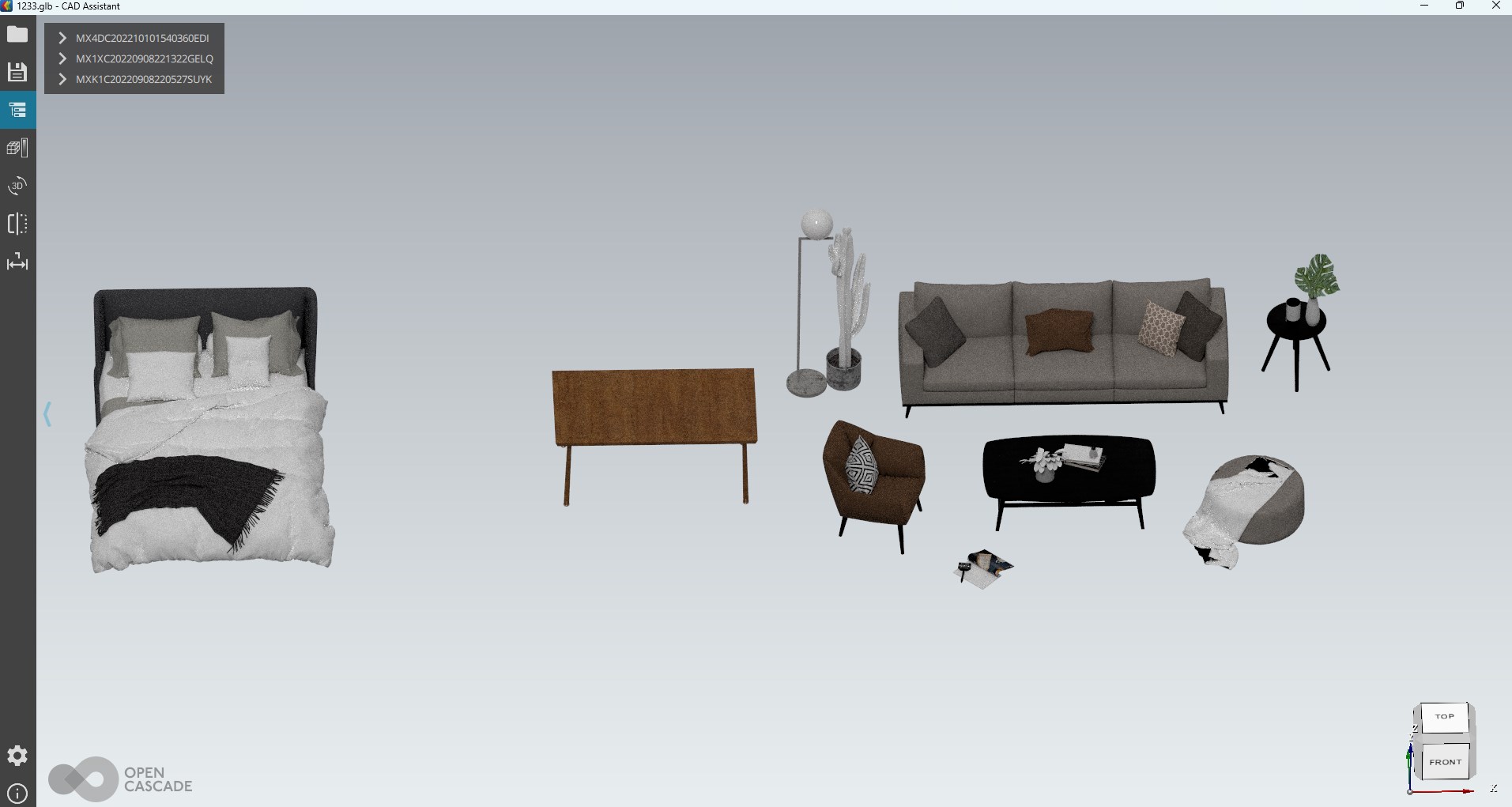 Missing Pbr textures in GI render scene - Forum Open Cascade Technology